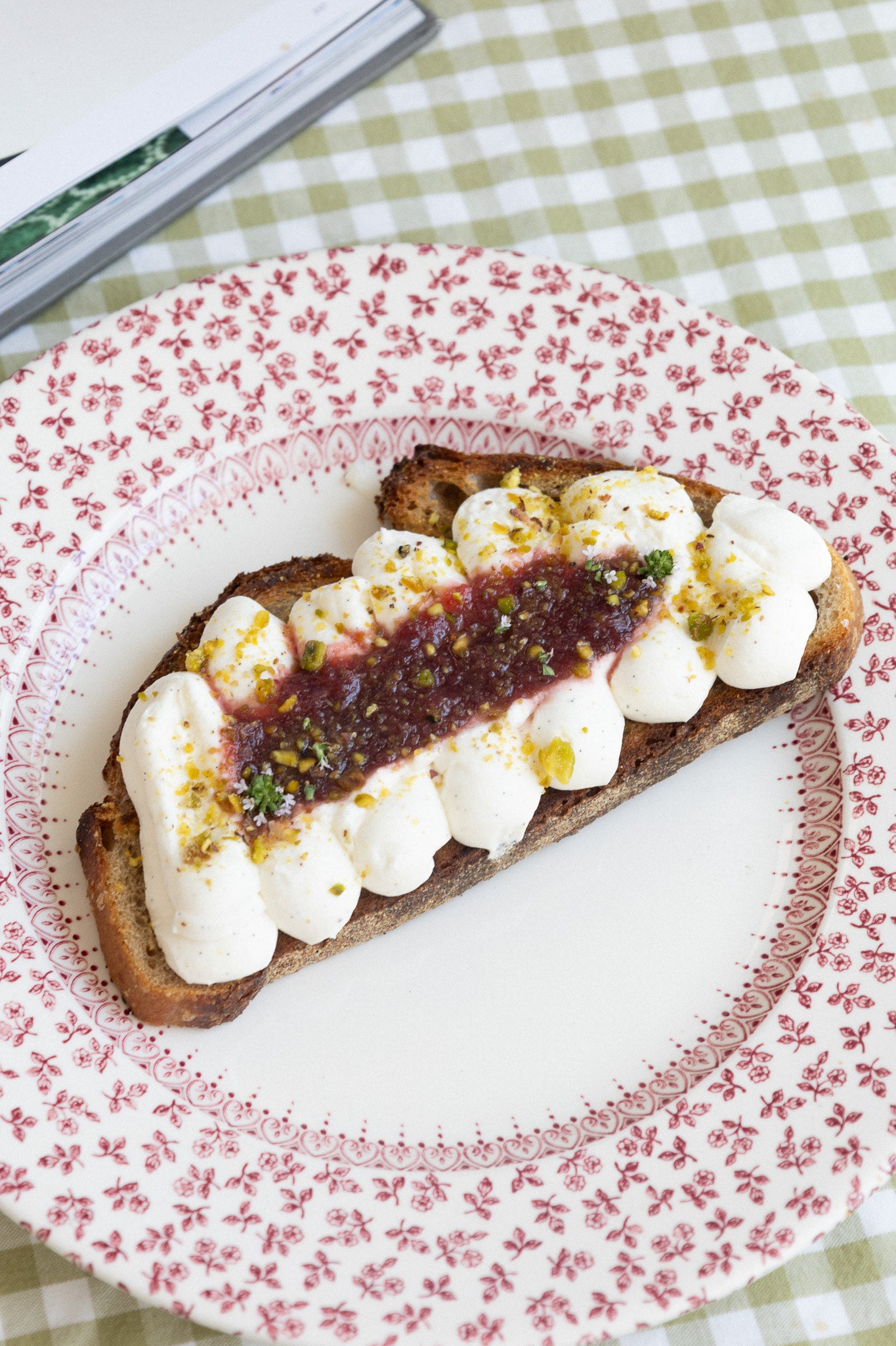 Jam + Ricotta Toast | Turtle Gut